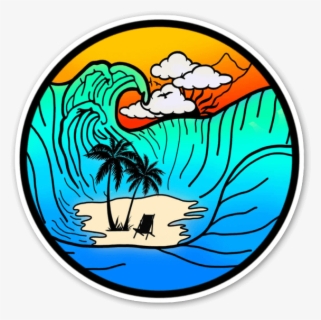 Free Waves Sticker - Ola Png , Free Transparent Clipart - ClipartKey