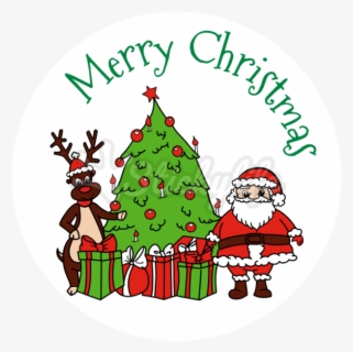 Merry Christmas White Transparent Png Clip Art Image - Illustration ...
