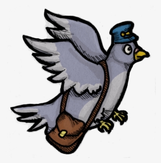 Atomic Munki Corporation It - Clipart Transparent Carrier Pigeon , Free ...