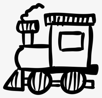 Train Locomotive Toy - Hand Drawn Toy Png , Free Transparent Clipart ...