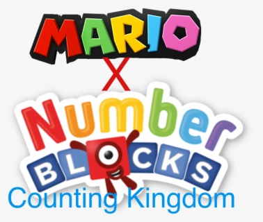 Download Mario X Numberblocks Counting Kingdom Logo By Alexiscurry ...