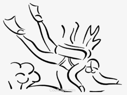 Easy Clipart Wallpaper Blink Scuba Diver Drawing Free - Scuba Diver ...