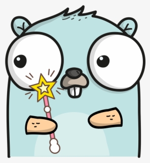 Transparent Gopher Clipart - Golang Gopher Png , Free Transparent ...