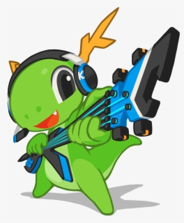 Kde Mascot Konqi For Music And Multimedia Applications - Konqi , Free ...