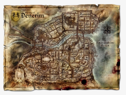 Clip Art Clockwork City Map - Dragon Age Denerim Map , Free Transparent ...