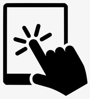 Hyperlink Hand Icon Png Download - Finger Pointer Icon Png , Free ...