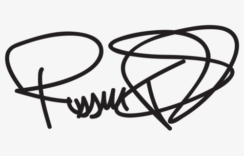 Russell Peters Signature Clipart , Png Download - Russell Peters ...