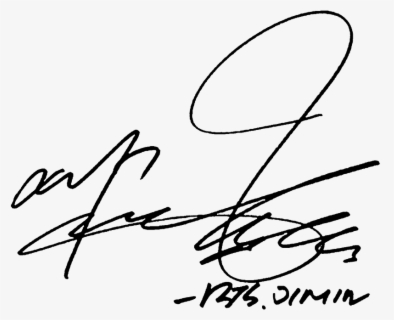 #jimin #parkjimin #chimchim #bts #text #name #cursive - Calligraphy ...