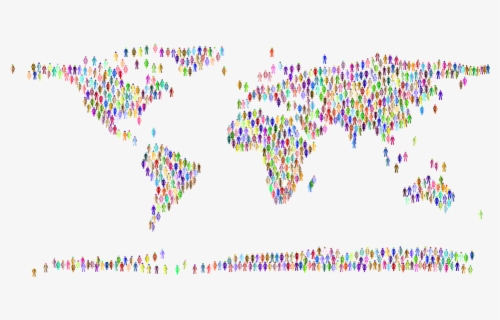 World Map Of People , Free Transparent Clipart - ClipartKey