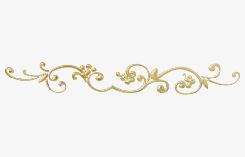Decorative Line Gold Clipart Png - Brass , Free Transparent Clipart ...
