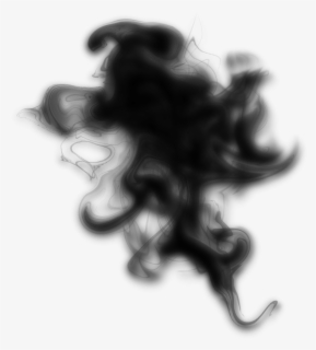 Smoke Clipart Dark - Black Smoke Line Transparent , Free Transparent ...