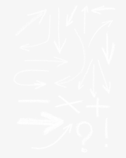 White Chalk Arrow Png - Transparent Background Chalk Arrow , Free ...