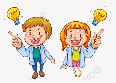 Smart Kids Cartoon , Free Transparent Clipart - ClipartKey