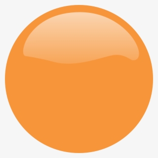 Buttons Clipart Rounded - Orange Circle Logo Png , Free Transparent ...