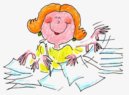 Teacher Clipart Grading - Clip Art Grading Papers , Free Transparent ...