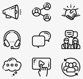 Communication - Medical Line Icon Png , Free Transparent Clipart ...