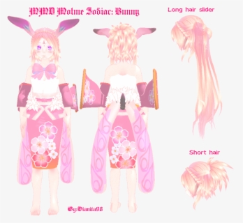 Bunny Ears Clipart Cute - Mmd Bunny Ears , Free Transparent Clipart ...