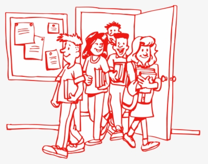 Students Leaving The Classroom , Free Transparent Clipart - ClipartKey