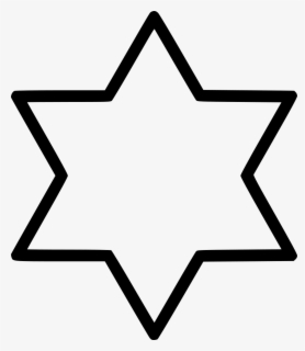 6 Point Star Png - Six Pointed Star Icon , Free Transparent Clipart ...