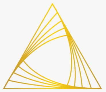 Gold Triangle Png - Triangle Golden , Free Transparent Clipart - ClipartKey