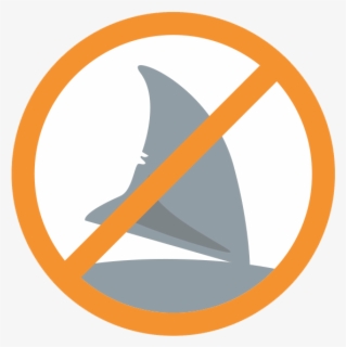 Do Not Support Shark Finning - No Shark Fin Logo , Free Transparent ...