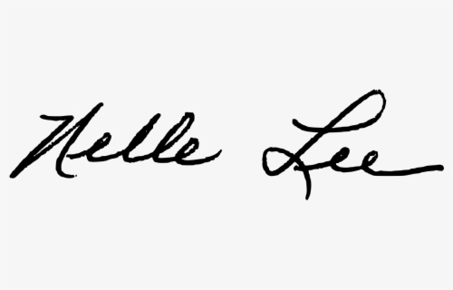 Harper Lee Signature , Free Transparent Clipart - ClipartKey