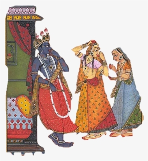 Vishnu - Perumal God Line Art , Free Transparent Clipart - ClipartKey