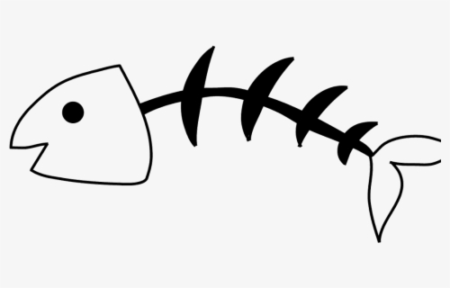 Ink, Food, Cartoon, Fish, Outlines, Drawings, Fishes - Outline Of A ...