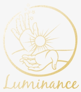 Luminance Logo Gold Graphic Text - Circle , Free Transparent Clipart ...