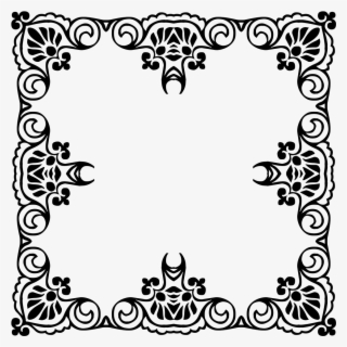 Transparent Vintage Black Frame Png - Free Svg Fancy Frames , Free ...