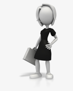 Stick Figure Businessperson Woman Management - Stick Figure Business ...