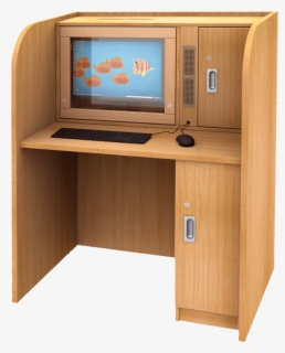 Computer Desk Pictures - Desk With Transparent Background , Free ...