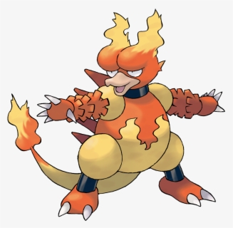 Shiny Magmar Pok Dex - Magmar Png , Free Transparent Clipart - ClipartKey