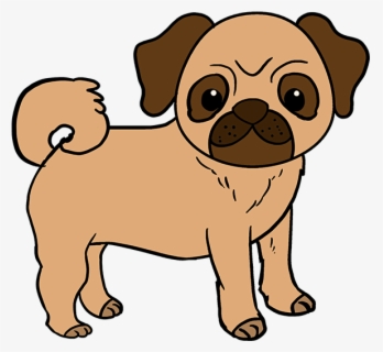 Easy To Draw Derpy Pug , Free Transparent Clipart - ClipartKey