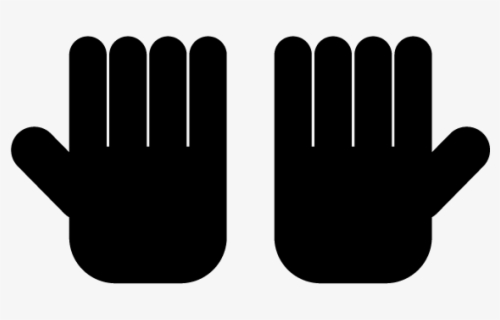 Two Hands Icon - Illustration , Free Transparent Clipart - ClipartKey