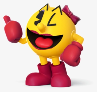 Ms Pacman Png - Pacman Super Smash Bros , Free Transparent Clipart ...
