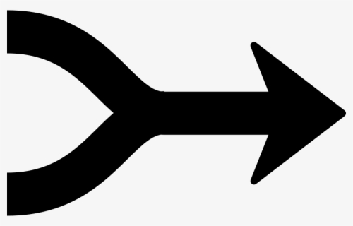 Arrow, Combine, Merge, Unify Icon - Merging Arrows Icon Png , Free ...