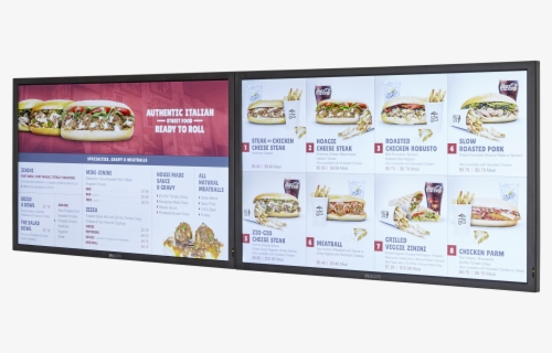 Menu Board Png - Digital Menu Board Software , Free Transparent Clipart ...