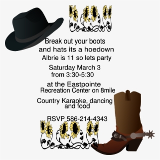 Hoedown Logo - Illustration , Free Transparent Clipart - ClipartKey