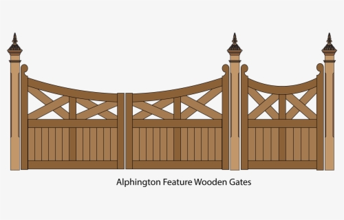 Gate Clipart Wooden Gate - Clip Art , Free Transparent Clipart - ClipartKey