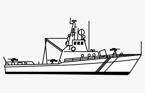 Uscg 47 Motor Life Boat - Coast Guard 47 Black And White Clipart , Free ...