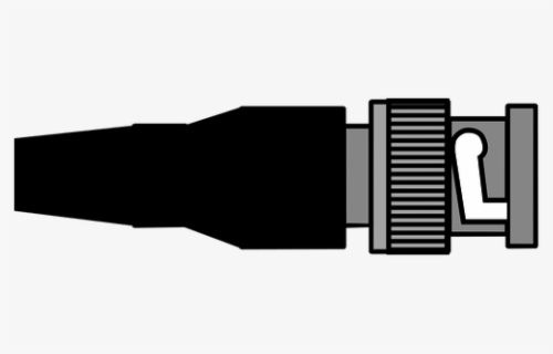 Bnc Male Plug Vector Image - Bnc Connector Vector , Free Transparent ...