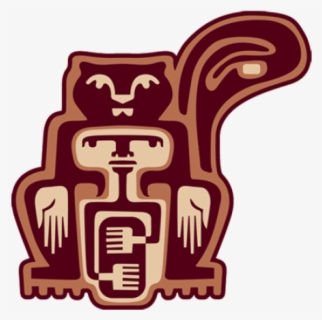 Native American Squirrel Art , Free Transparent Clipart - ClipartKey
