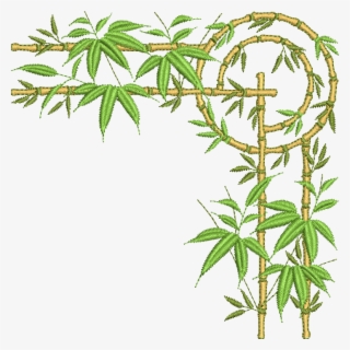 Bamboo Embroidery Designs , Free Transparent Clipart - ClipartKey