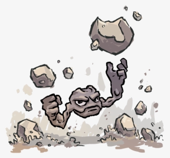 Rock Clipart Throwing Rocks - Rock Being Thrown , Free Transparent ...