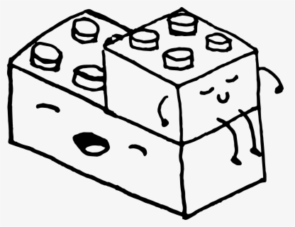 How Draw Lego Mincarft - Minecraft Lego Drawing , Free Transparent ...