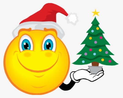Clip Art Christmas Smiley Faces - Merry Christmas Emoji , Free ...
