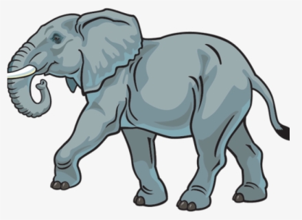 Vector Elephant Side View , Free Transparent Clipart - ClipartKey