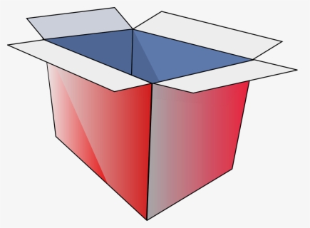 Open Cardboard Box Png Clip Art - Open Box Transparent Background ...