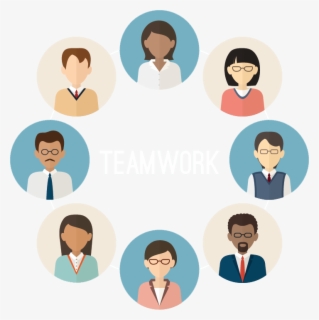 Cartoon Team Members , Free Transparent Clipart - ClipartKey